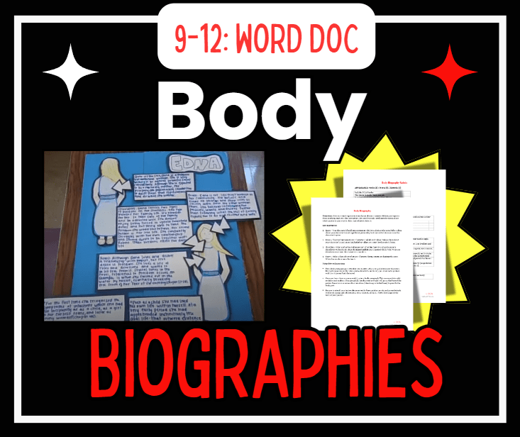 11th Grade Body Biography Lesson - English with Mrs. Lamp